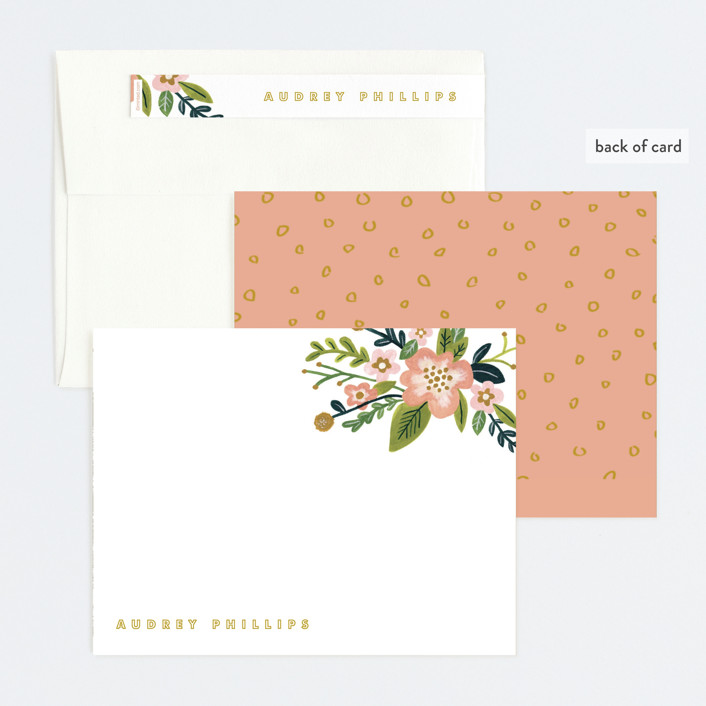 Audrey Personalized Stationery by Moglea | Minted