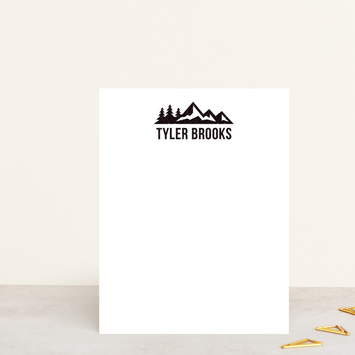 Lost In The Wilderness Personalized Stationery by Heather DeLong | Minted