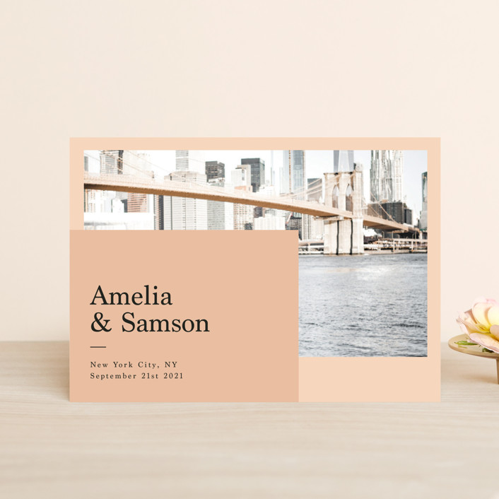 Venue Save The Date Postcards by Claire | Minted