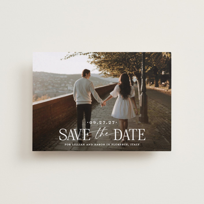 Together Forever Save The Date Postcards by Carolyn MacLaren | Minted