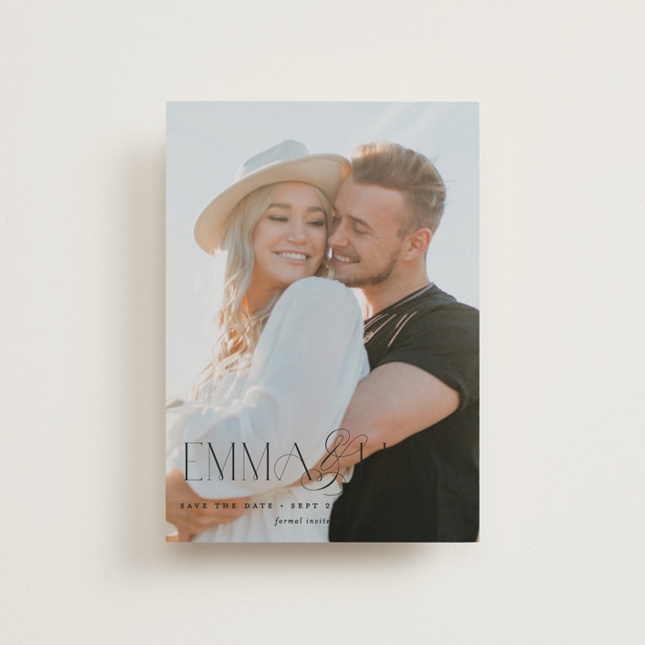 hand in hand Save The Date Postcards by Brooke Chandler | Minted