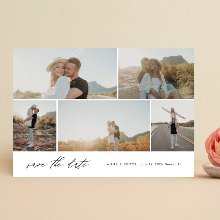 Filmstrip Save The Date Cards by Stacey Meacham | Minted