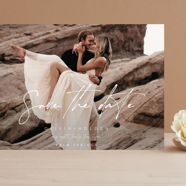 Celebrate Grand Save The Date Cards by Brittany Braithwaite | Minted