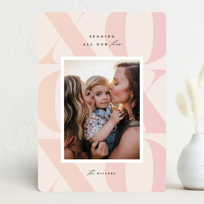 The Big XOXO Valentine's Day Cards by Pixel and Hank | Minted