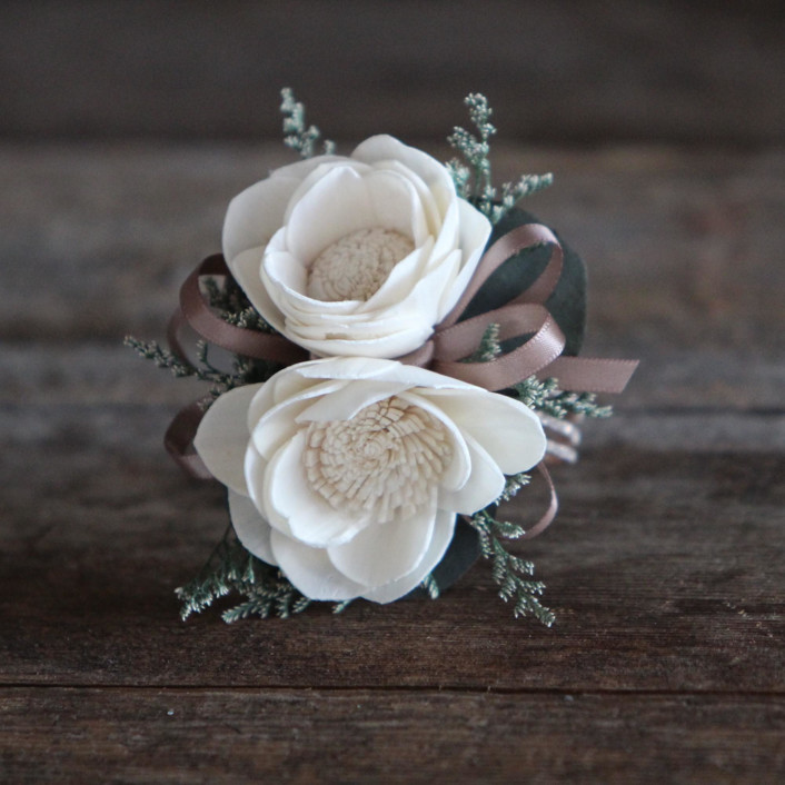 Camellia Rhinestone Cuff Corsage Wrist Corsage Customizable Corsages By Kim Zylstra Minted